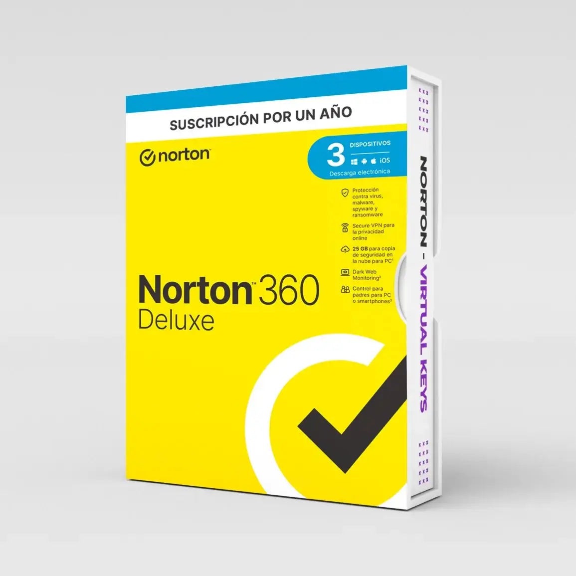 Norton 360 Deluxe: Protección Total Familiar – Virtual Keys