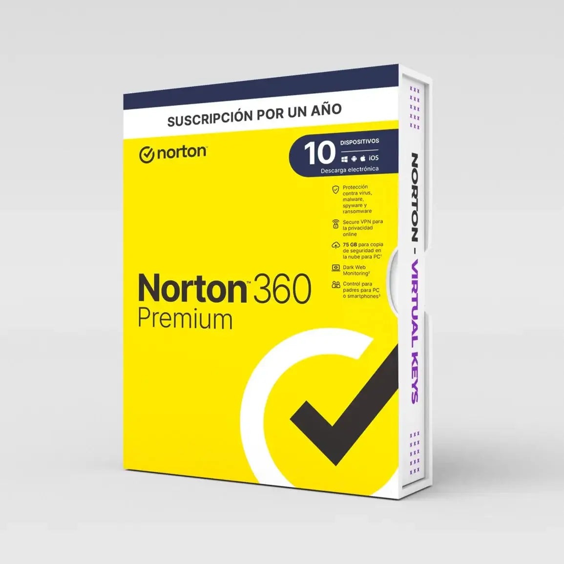 Norton 360 Premium - Seguridad Digital Complet – Virtual Keys